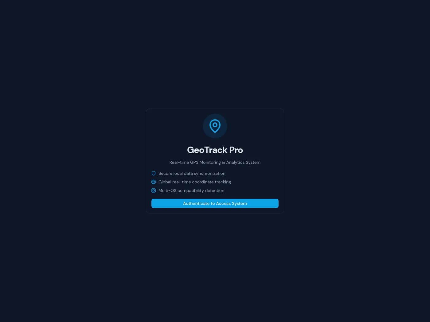 GeoTrack Pro