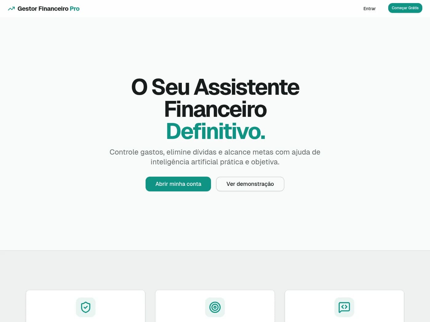Gestor Financeiro Pro