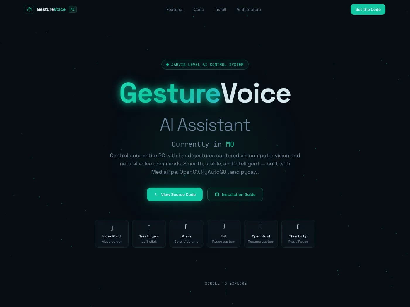 GestureVoice AI Assistant