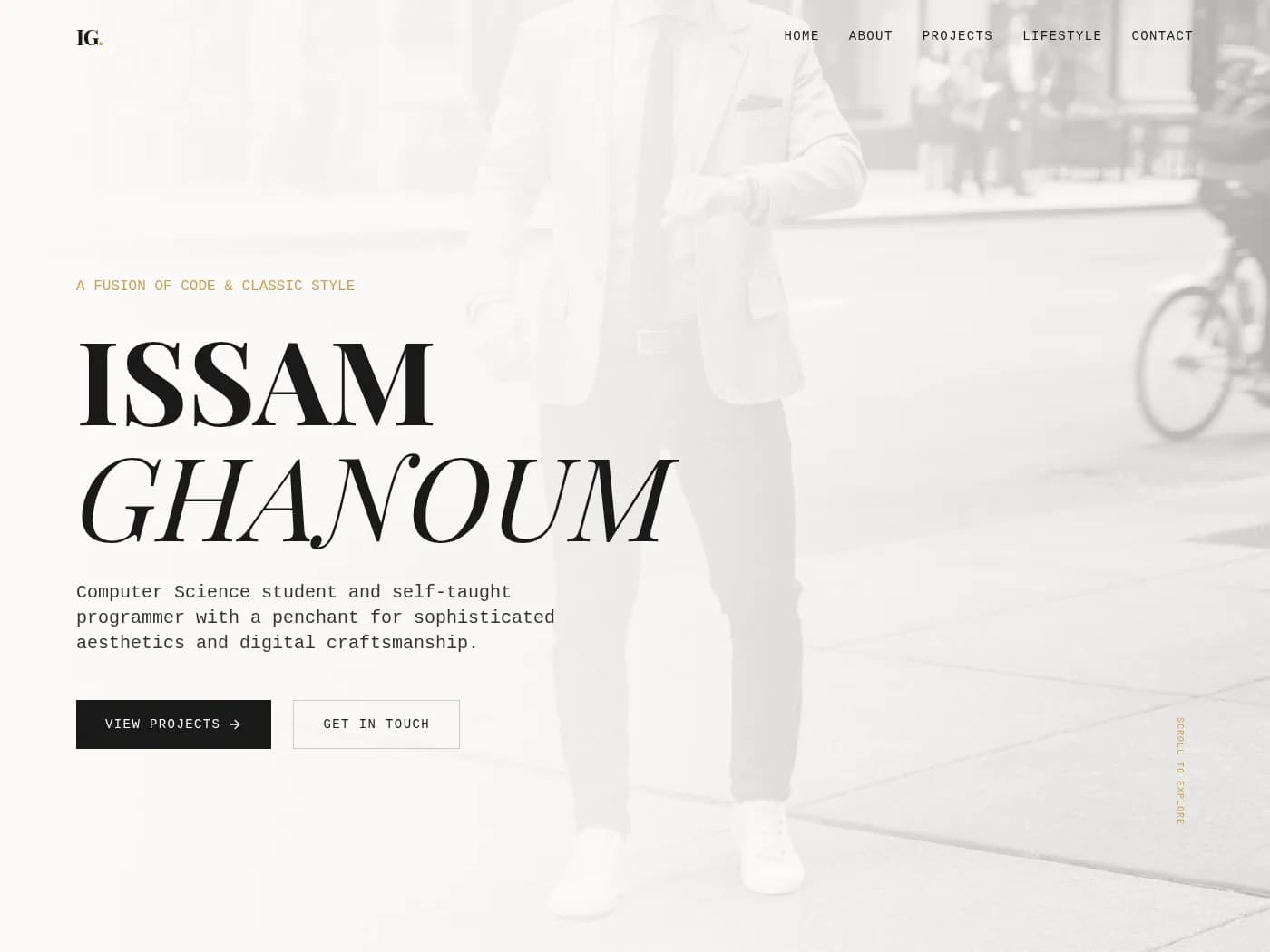 Issam Ghanoum Portfolio