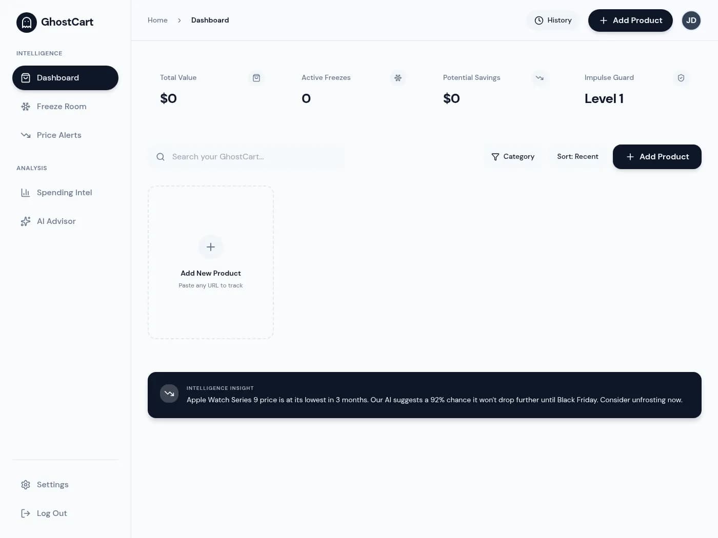 GhostCart Intelligence Hub