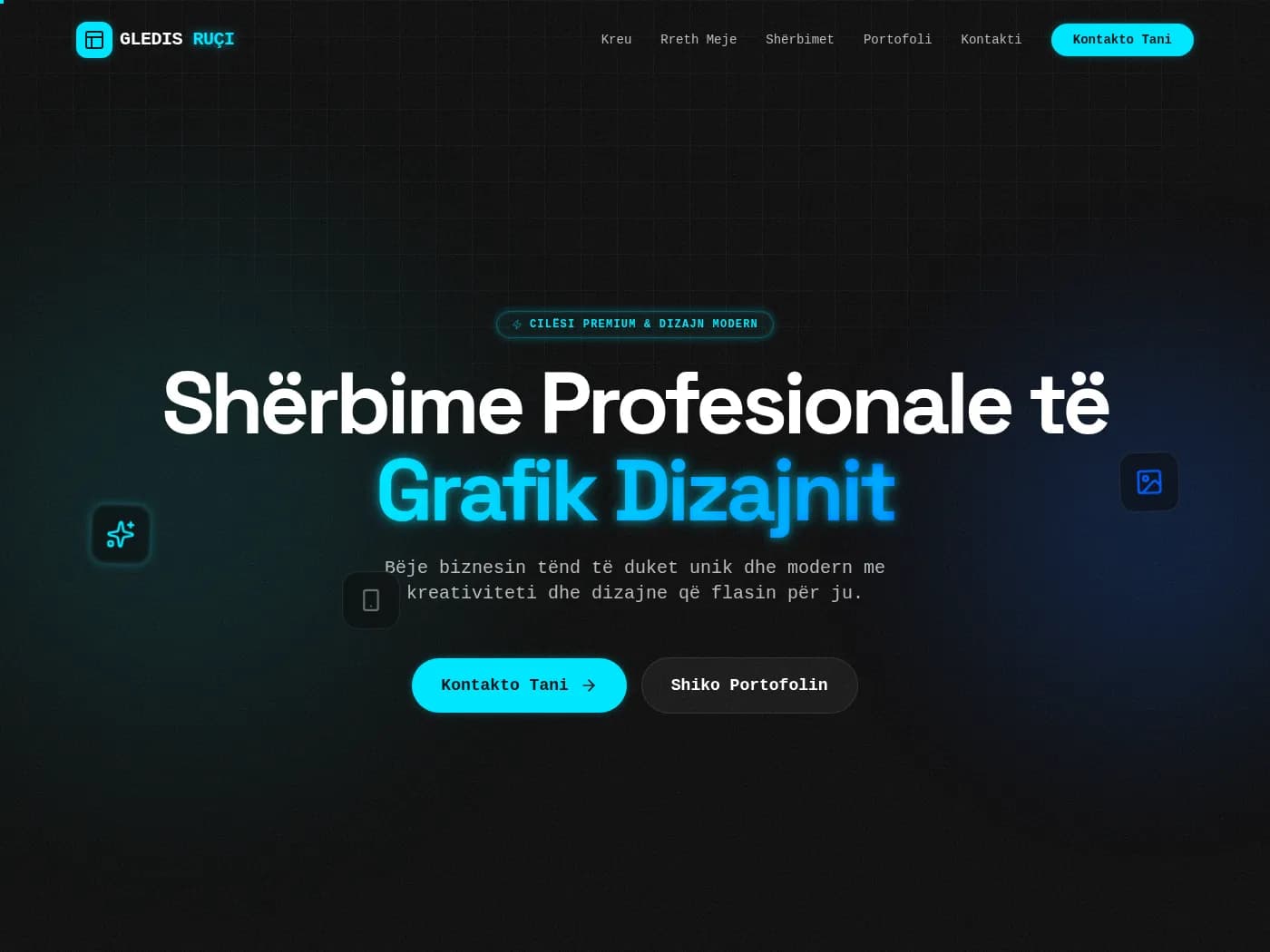 Gledis Ruçi Creative Site