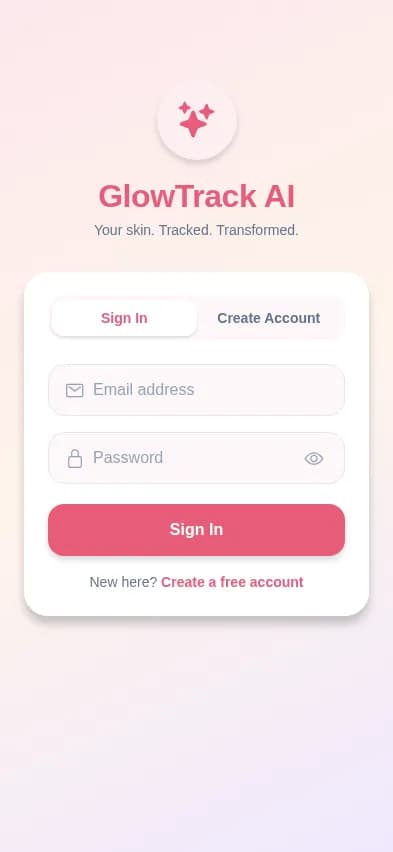 GlowTrack AI Mobile