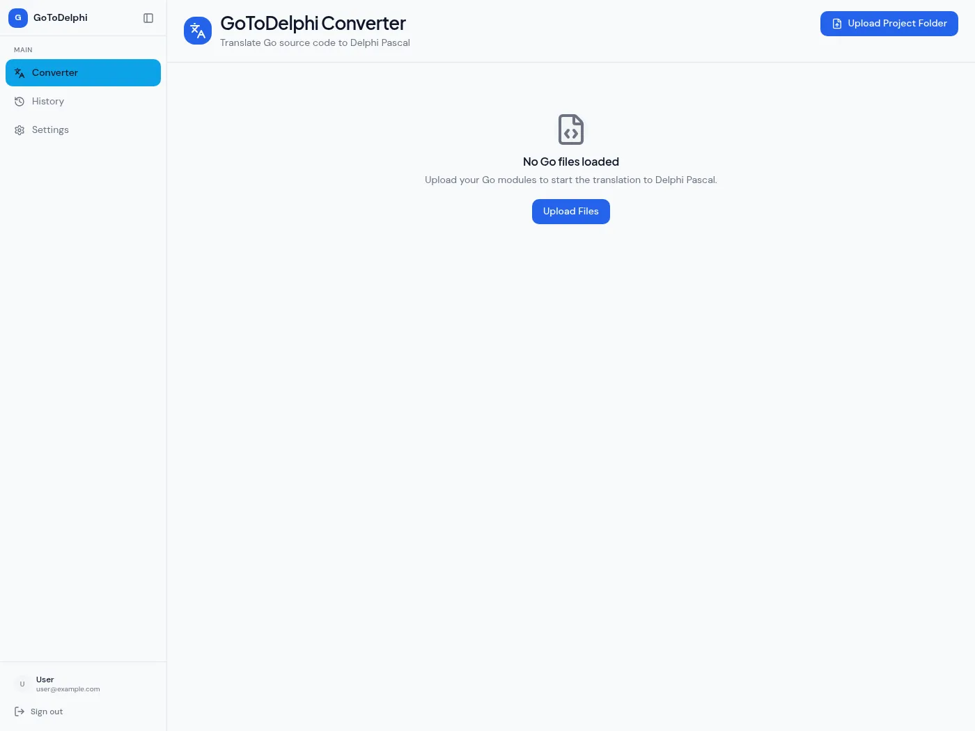 GoToDelphi Converter