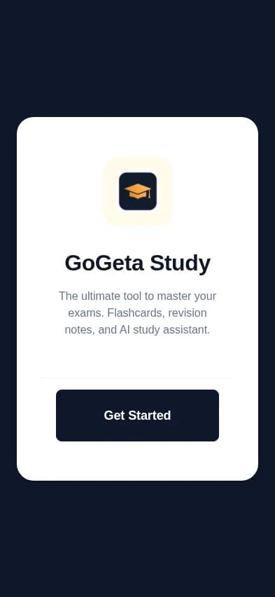 GoGeta Study App