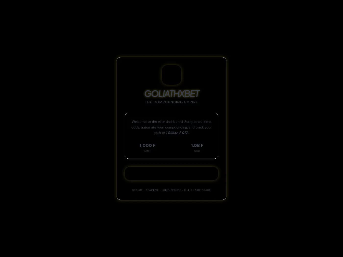 Goliathxbet Infinite Adaptive