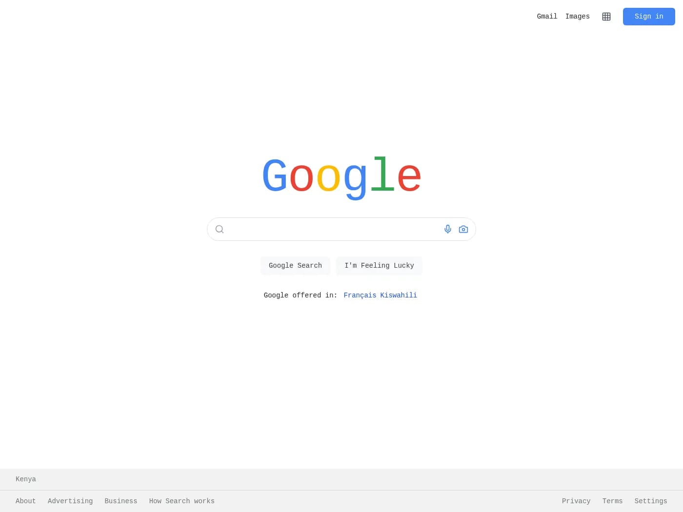 Google Search Clone