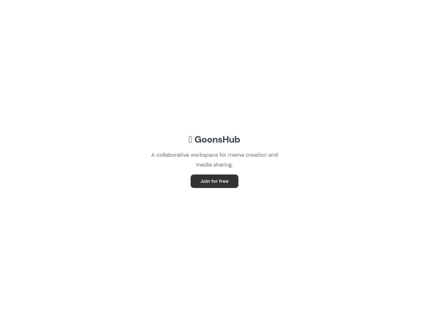 GoonsHub