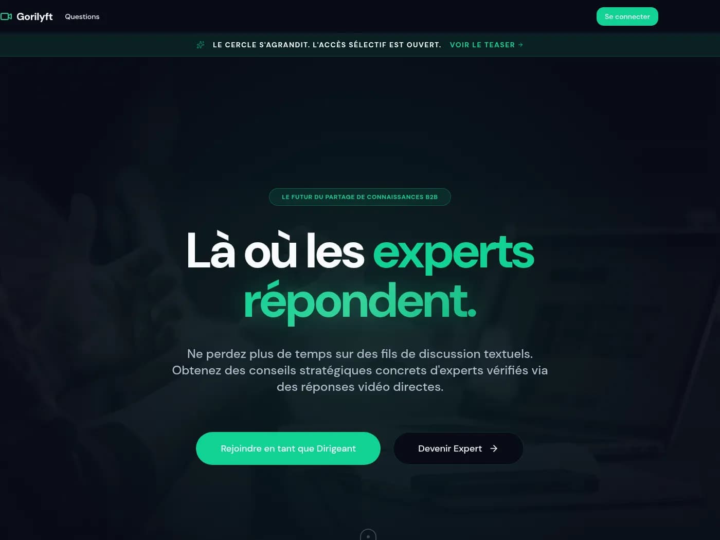 Gorilyft Q&A Platform