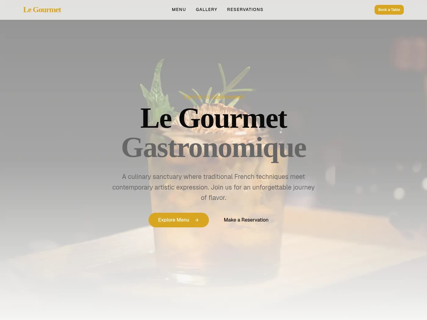 Le Gourmet Gastronomique