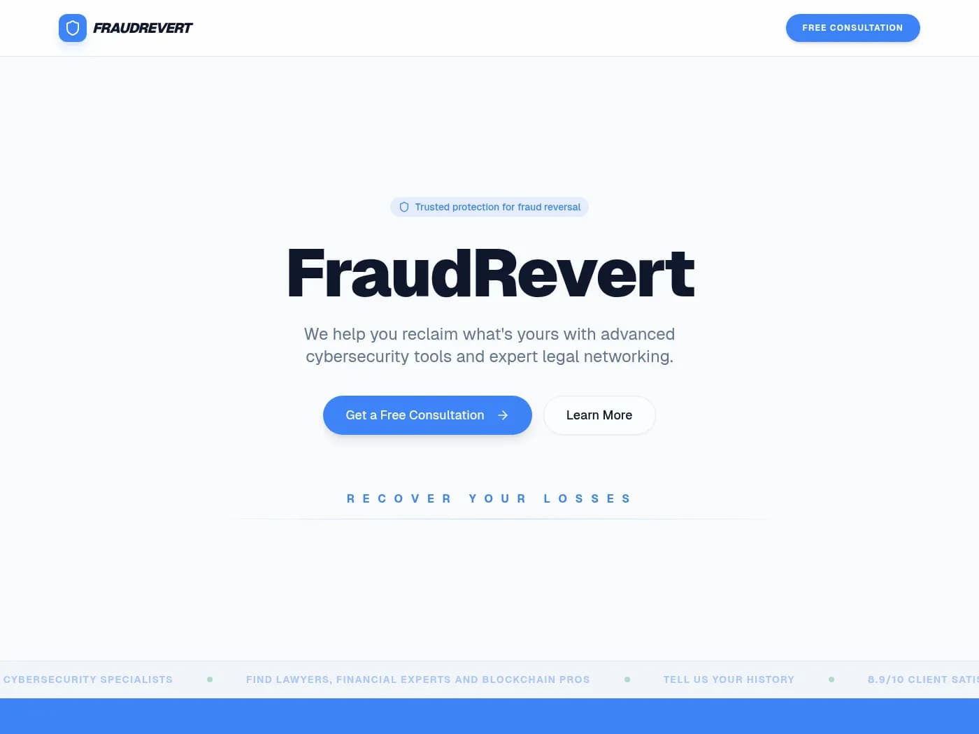 GR Recovery Webpage