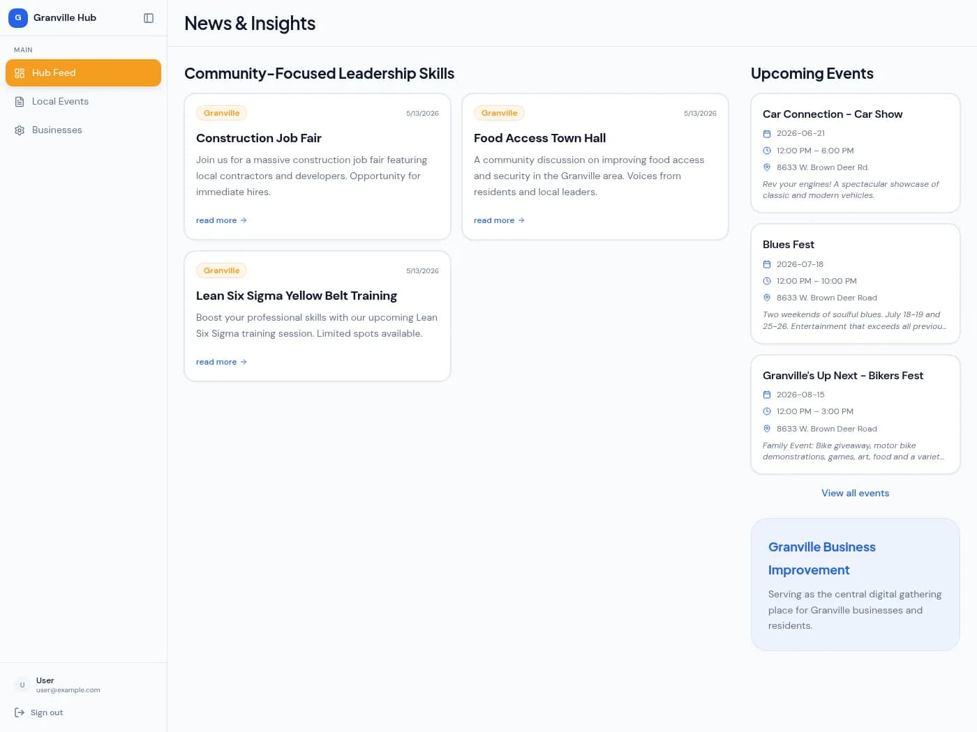 Granville Community Hub