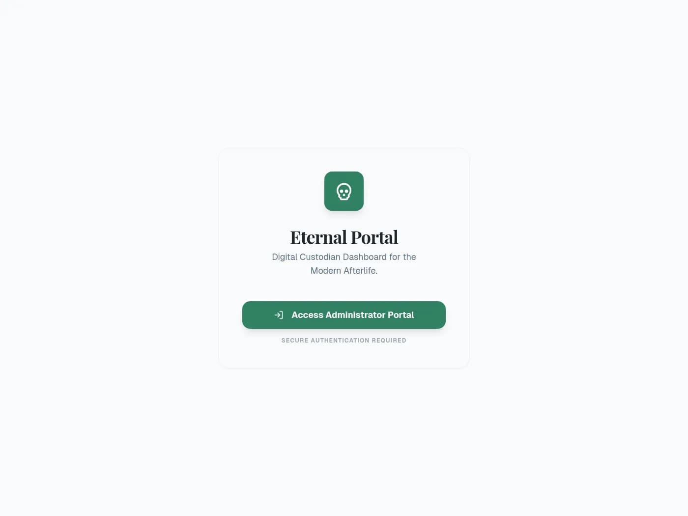 Graveyard Admin Portal