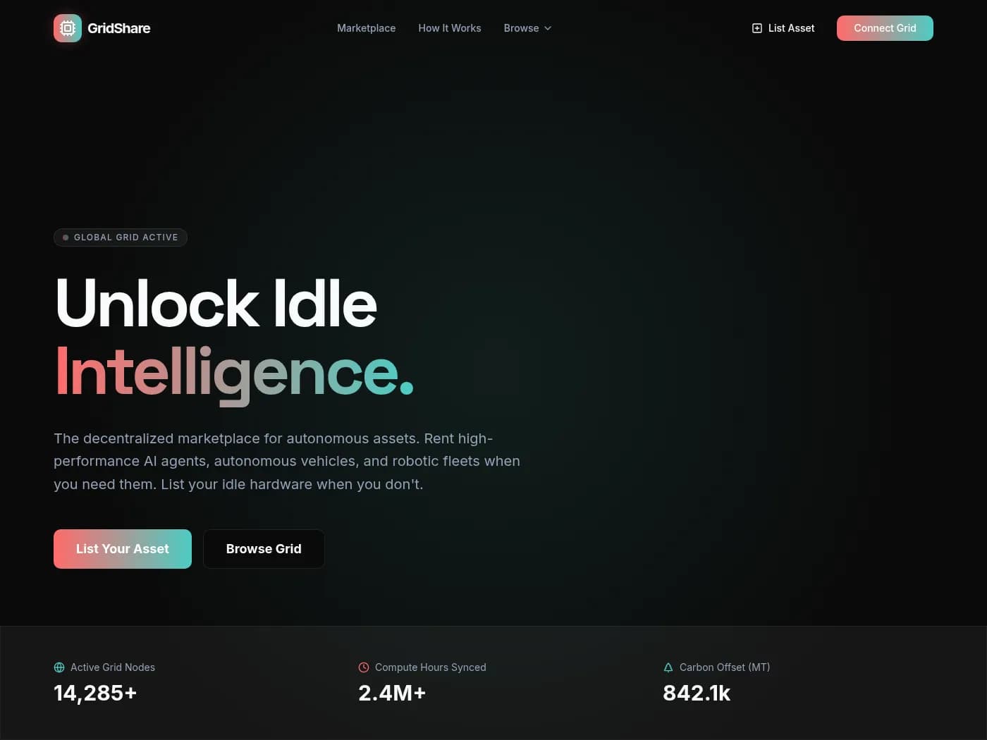 GridShare Marketplace