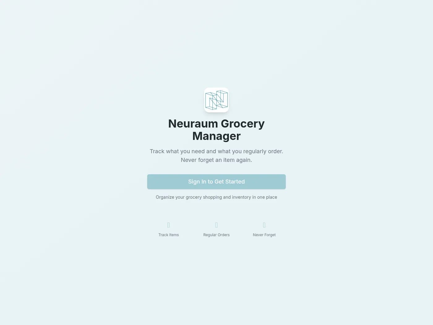 Grocery Order & Inventory Manager