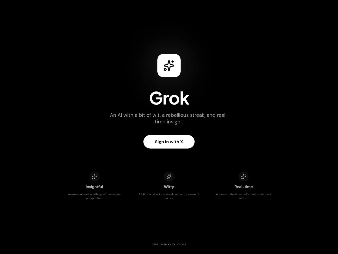 Grok AI Clone