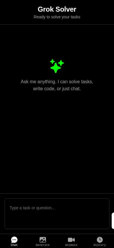 Grok AI Task Solver