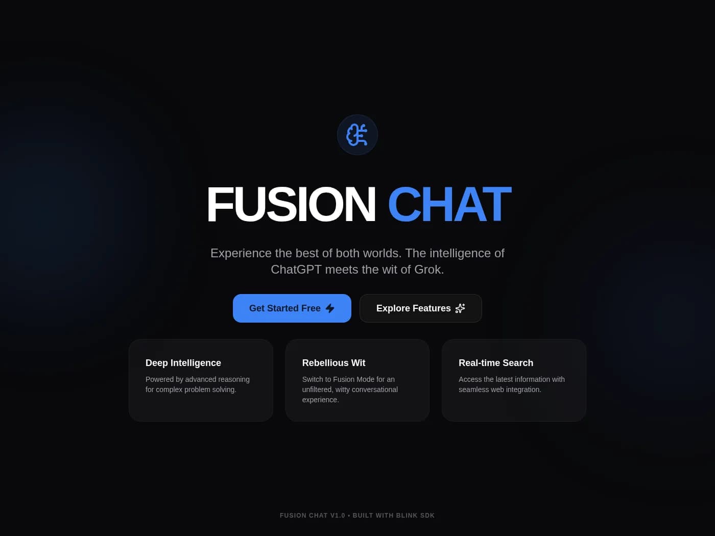 GrokGPT Fusion Chat