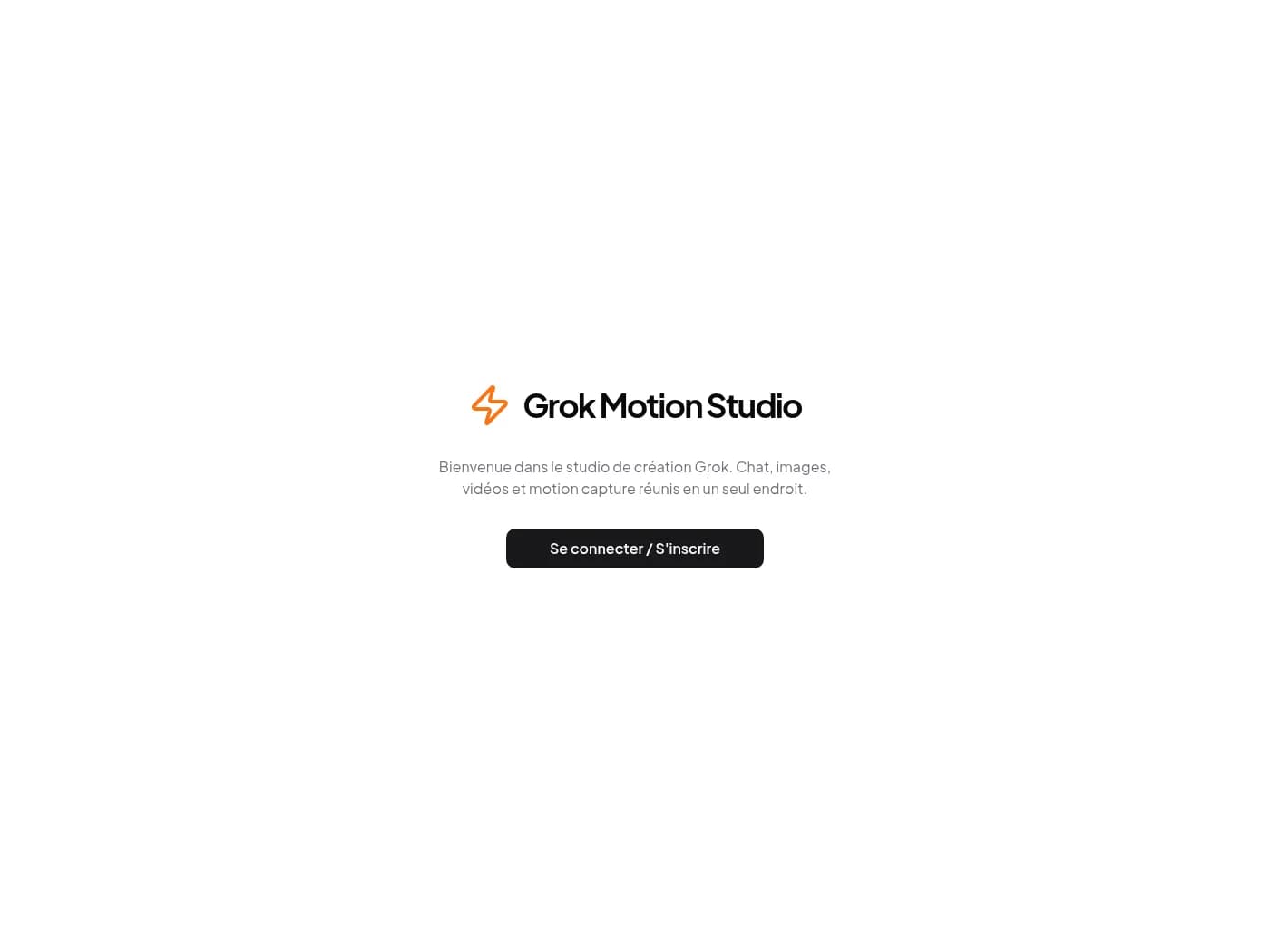 Grok Motion Studio