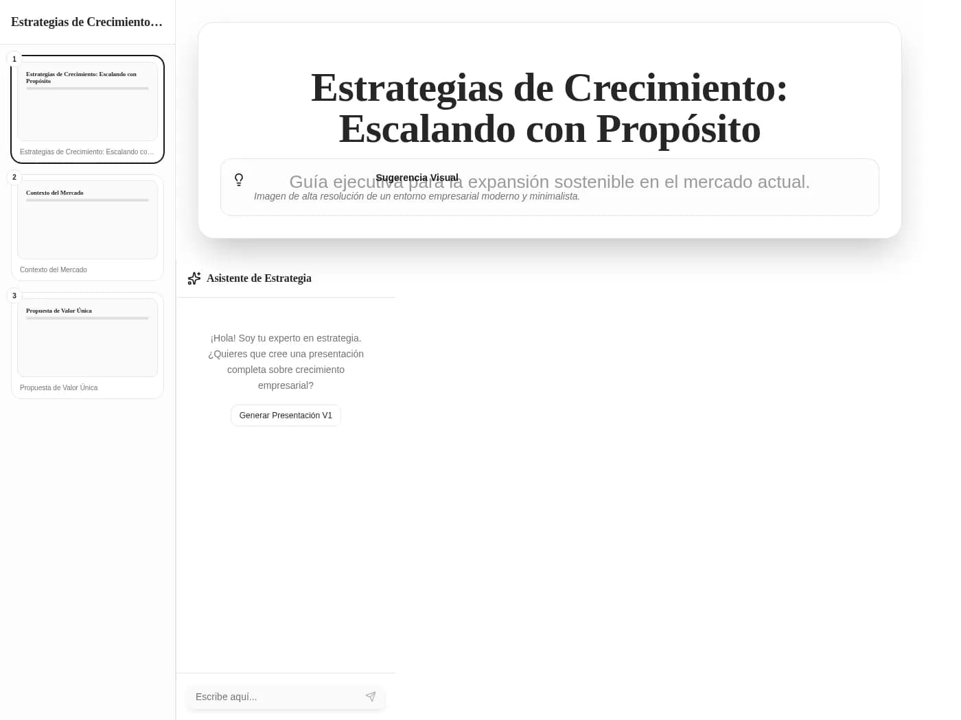 Growth Strategy Slides Pro