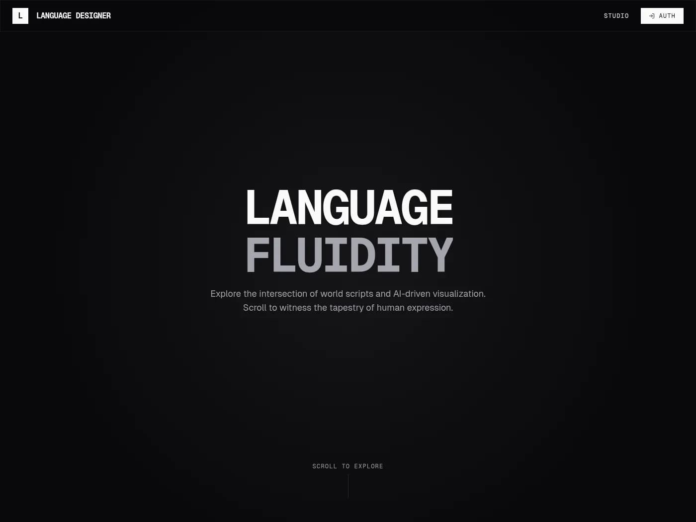 Interactive Language Tee Designer