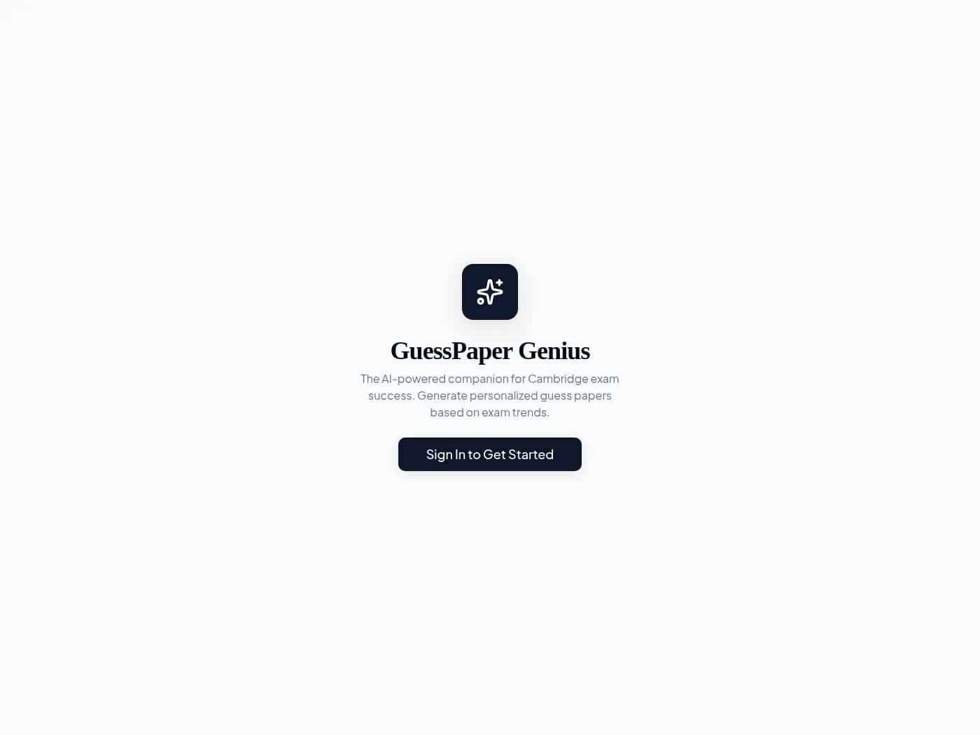 GuessPaper Genius