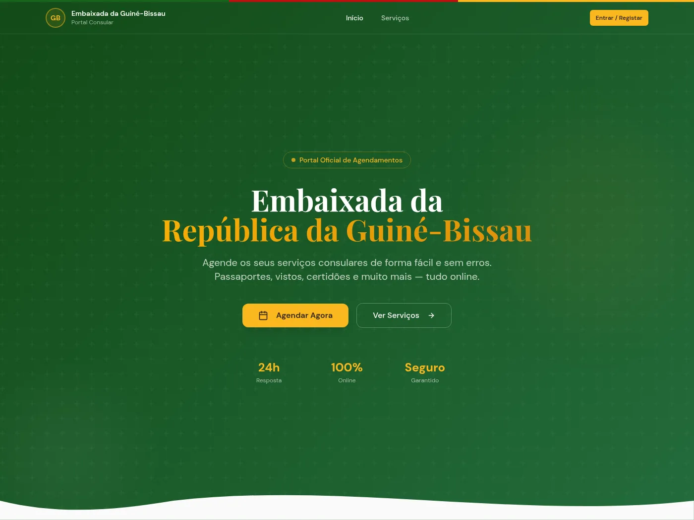 Guiné-Bissau Consular Portal