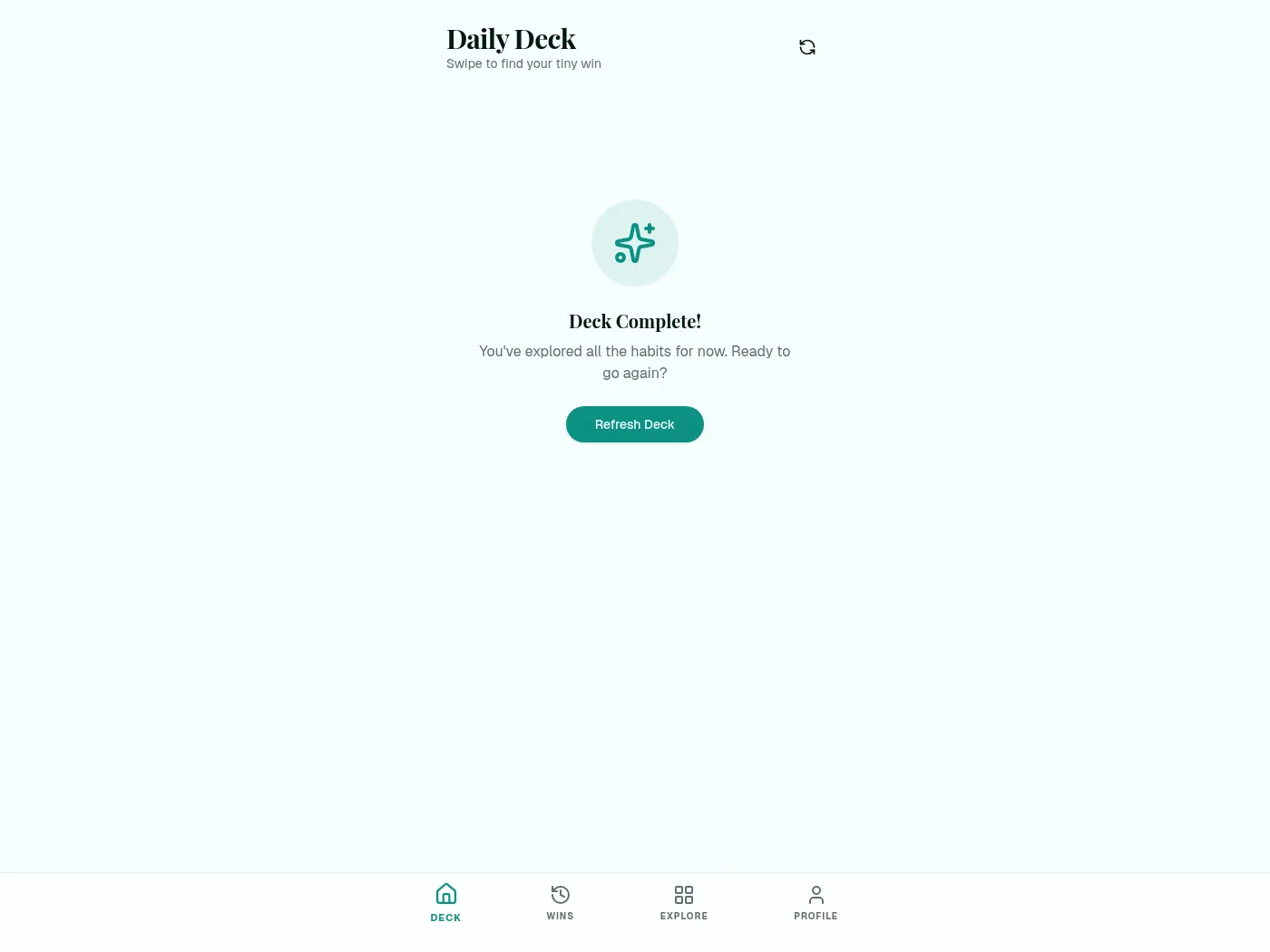 Healthy Habit Swap Deck