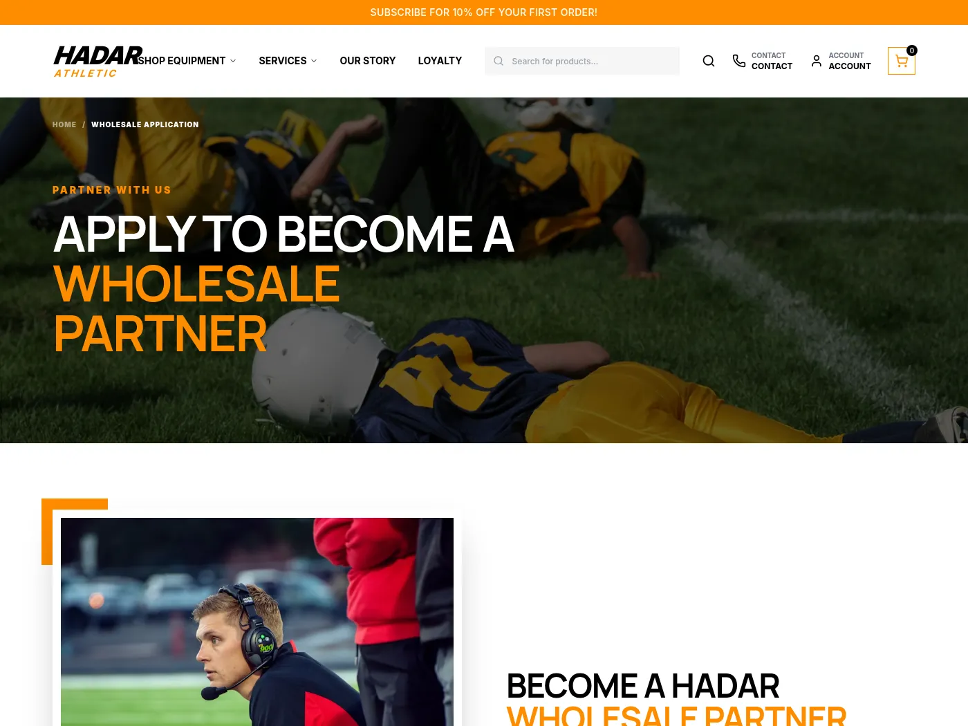 Hadar Wholesale Portal