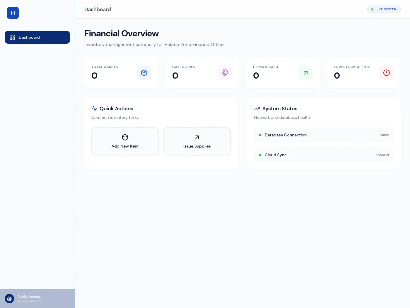 HalabaGov Inventory Pro