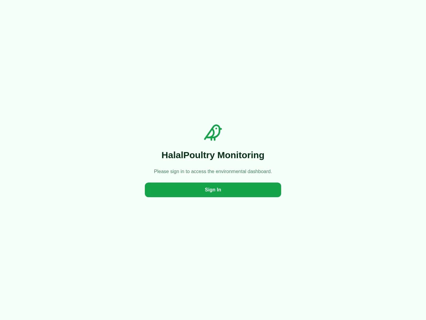 Halal Poultry Dashboard