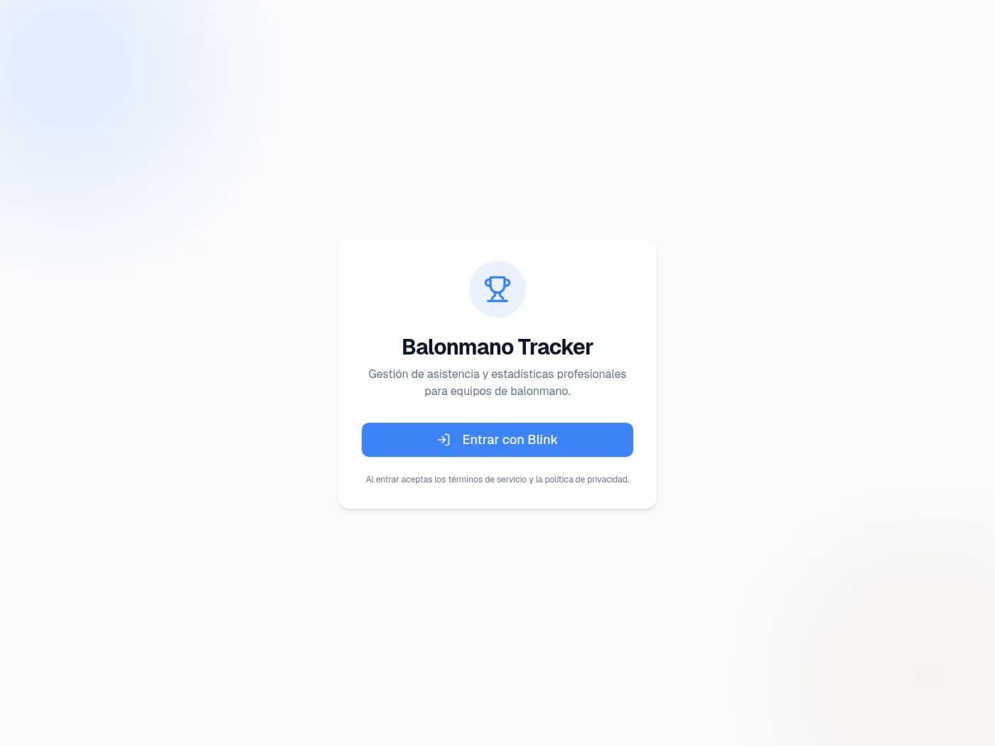 Handball Attendance Tracker
