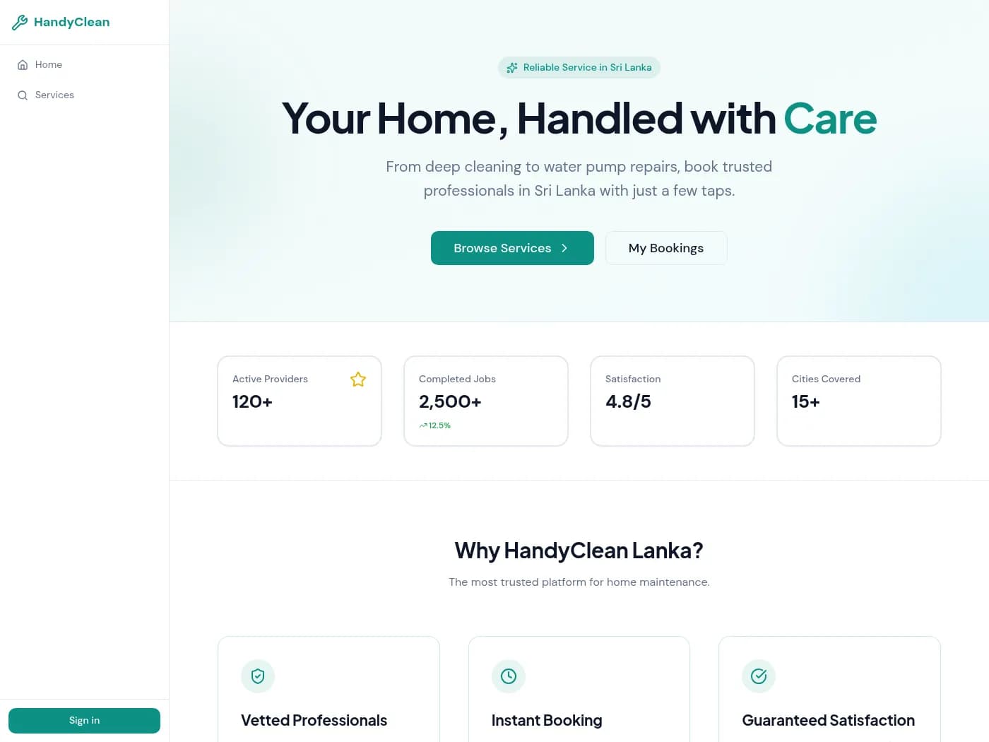 HandyClean Lanka