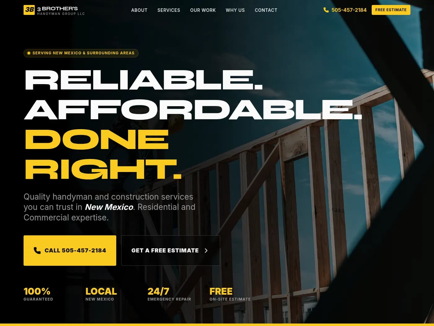 3 Brothers Handyman Site