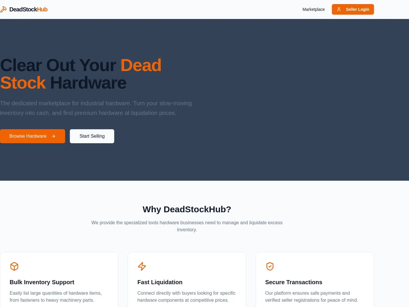 Dead Stock Hardware Hub