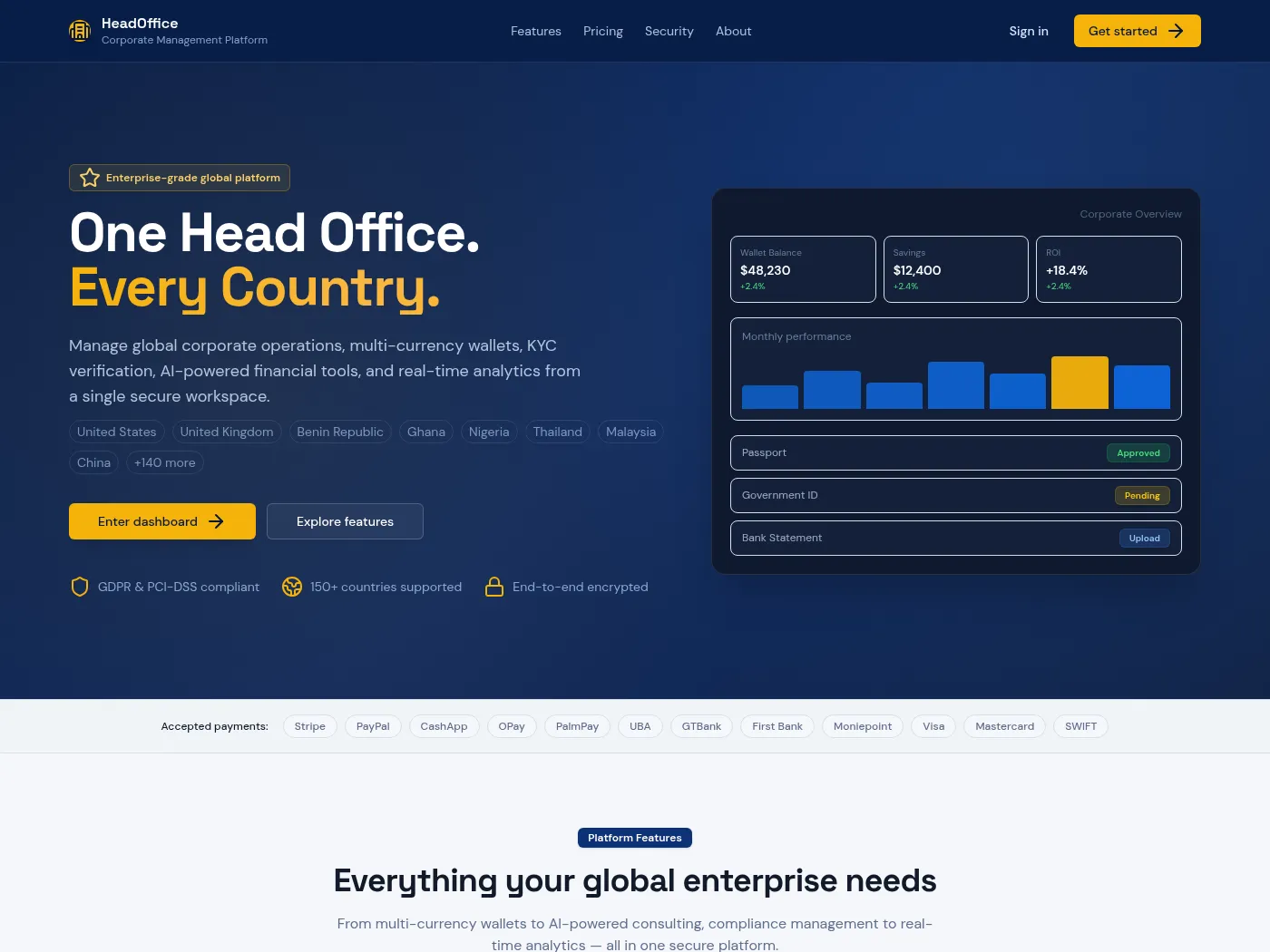 HeadOffice AI Platform