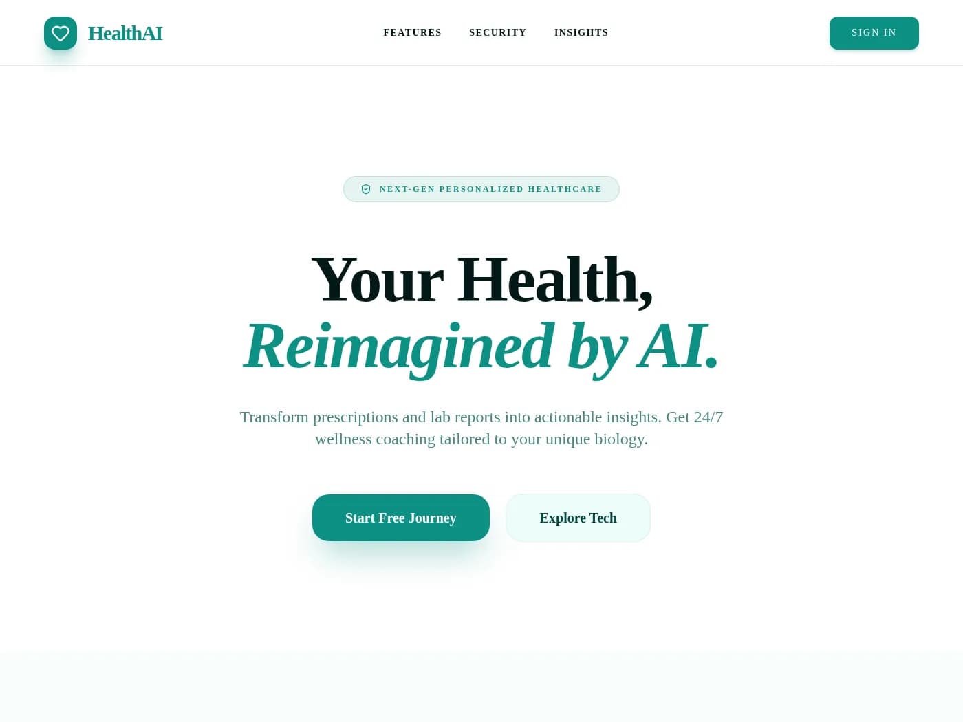HealthAI Journey