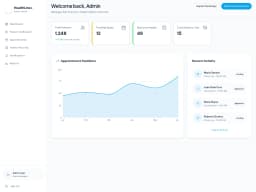 HealthLine+ Admin Dashboard