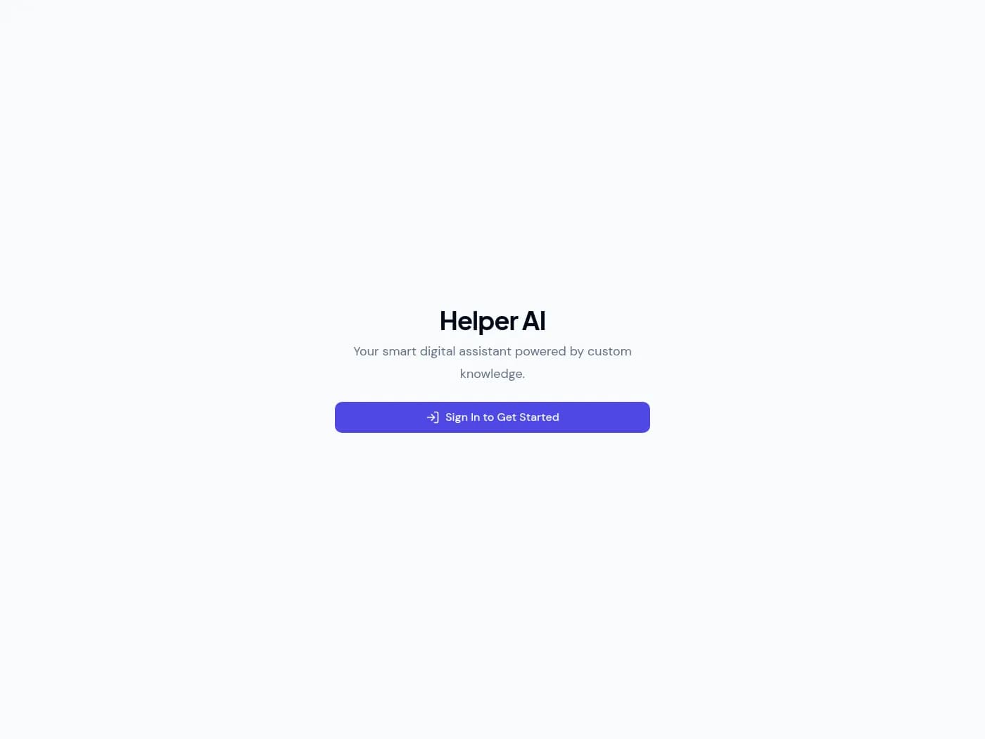 Helper AI