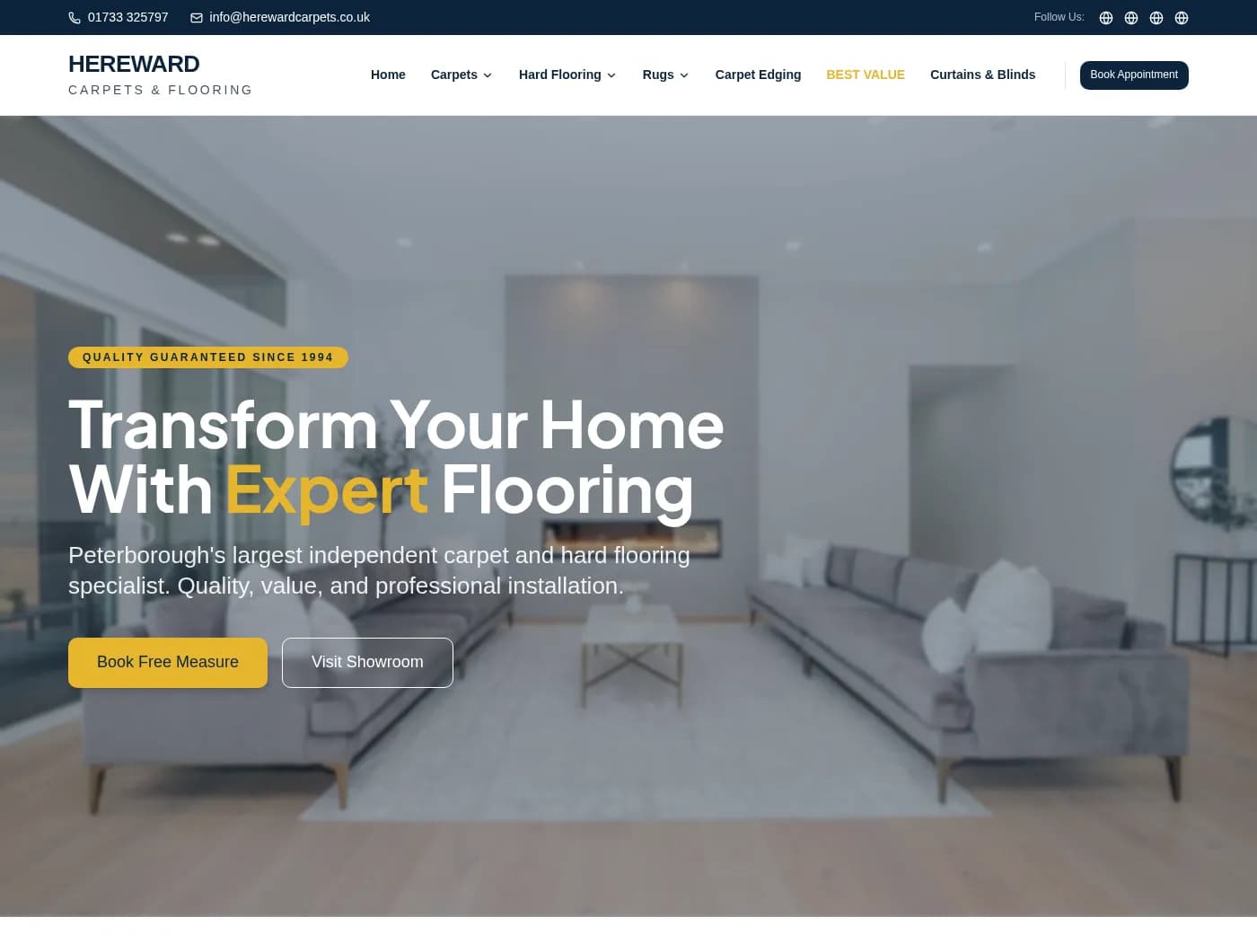 Hereward Carpets Clone