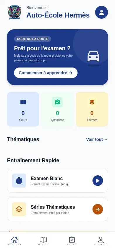 Hermès Auto-École App