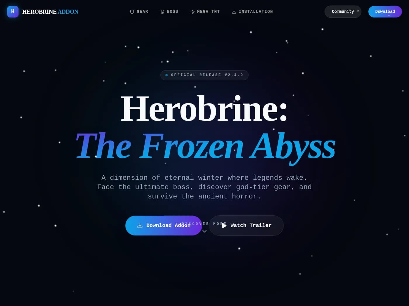 Herobrine Dimension Addon