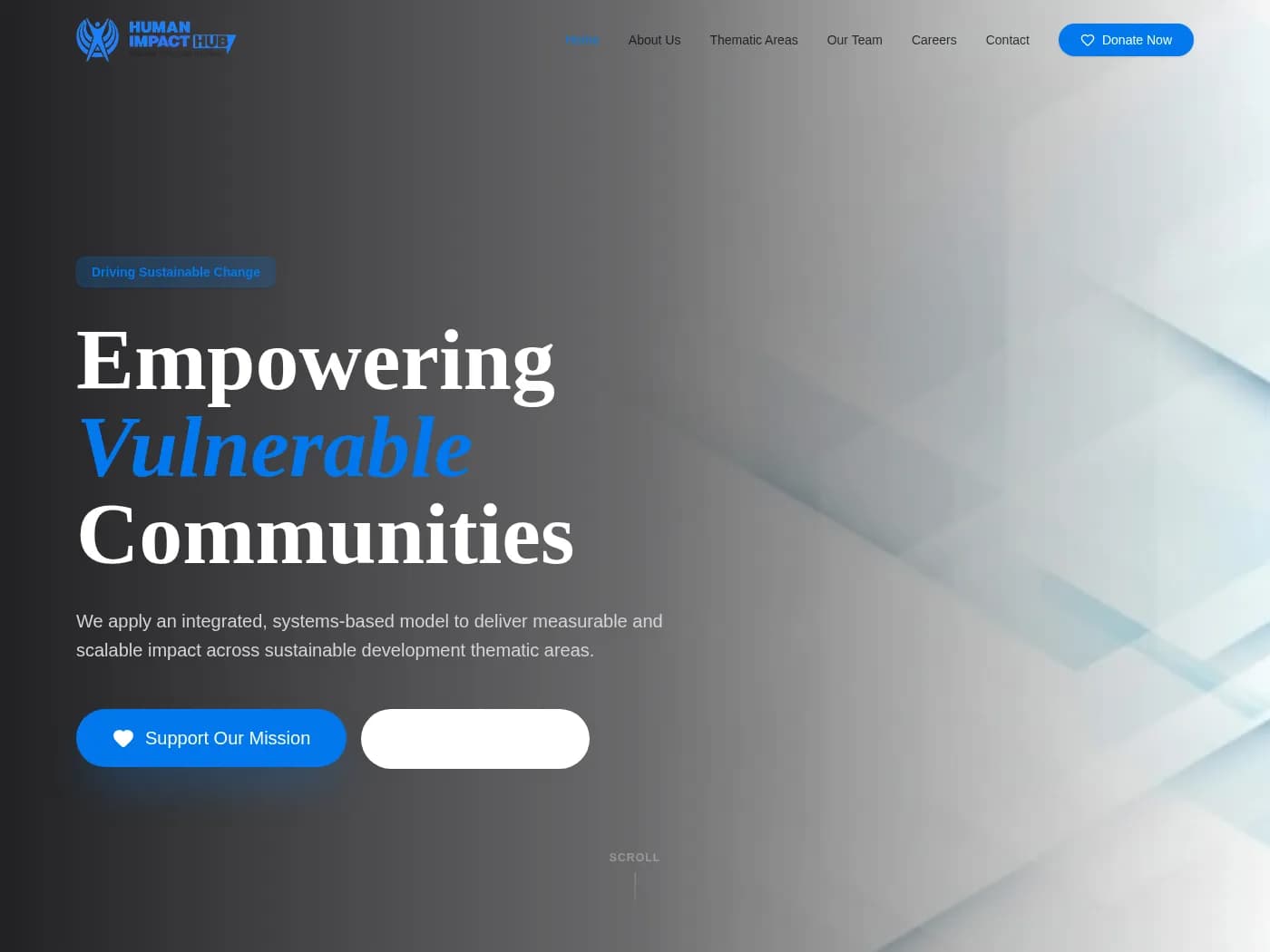 Human Impact Hub Redesign