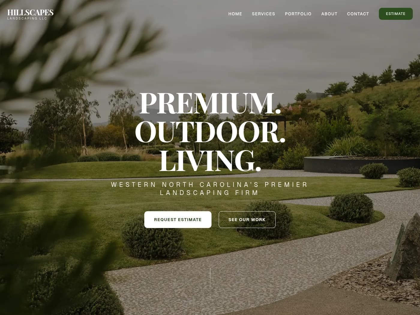 Hillscapes Landscaping Site