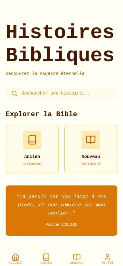 Histoires Bibliques Mobile