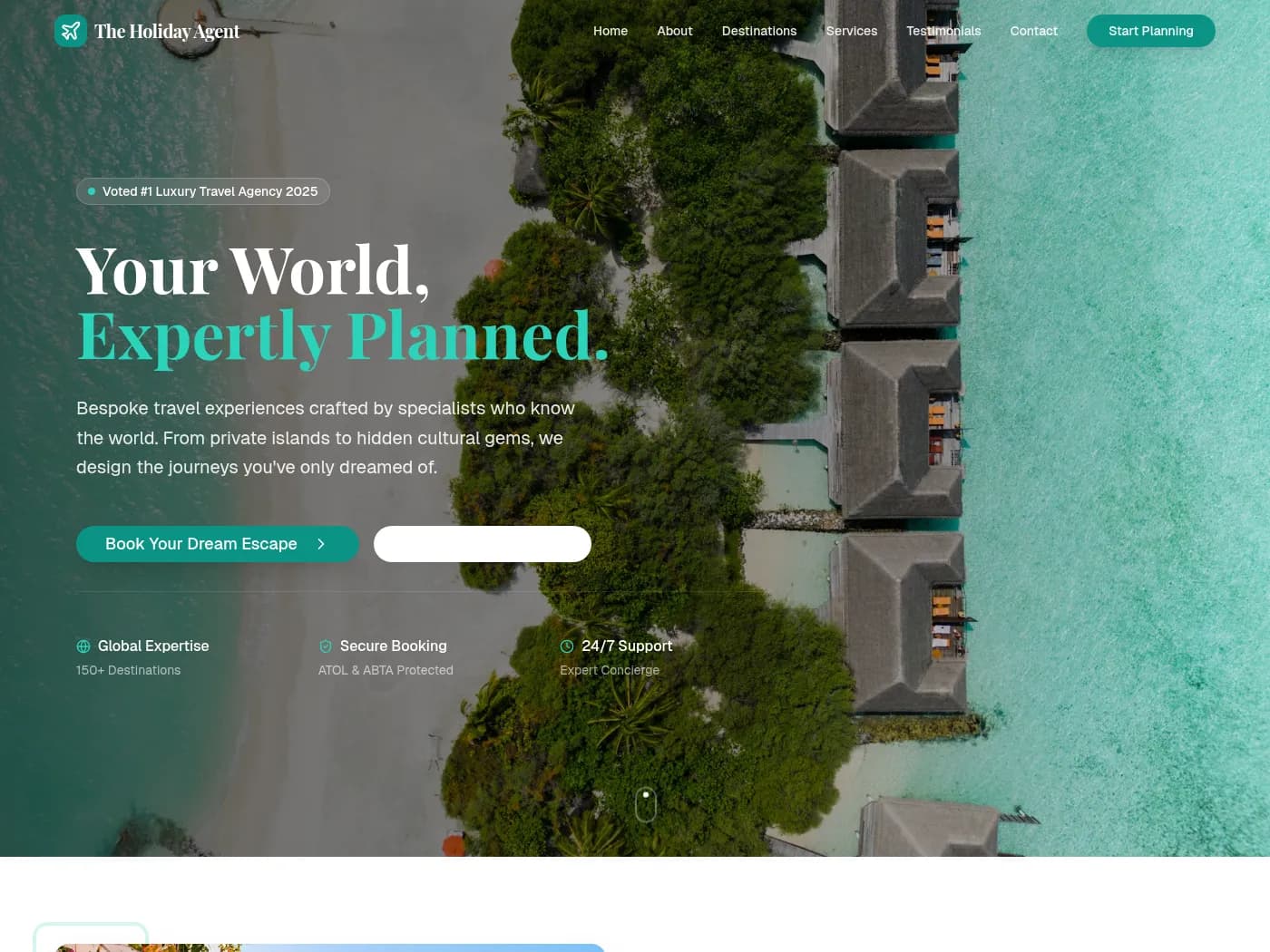 Holiday Agent Web Rebuild