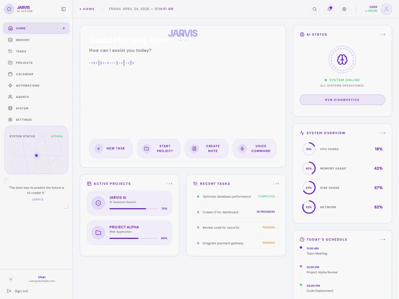 HoloJARVIS Assistant
