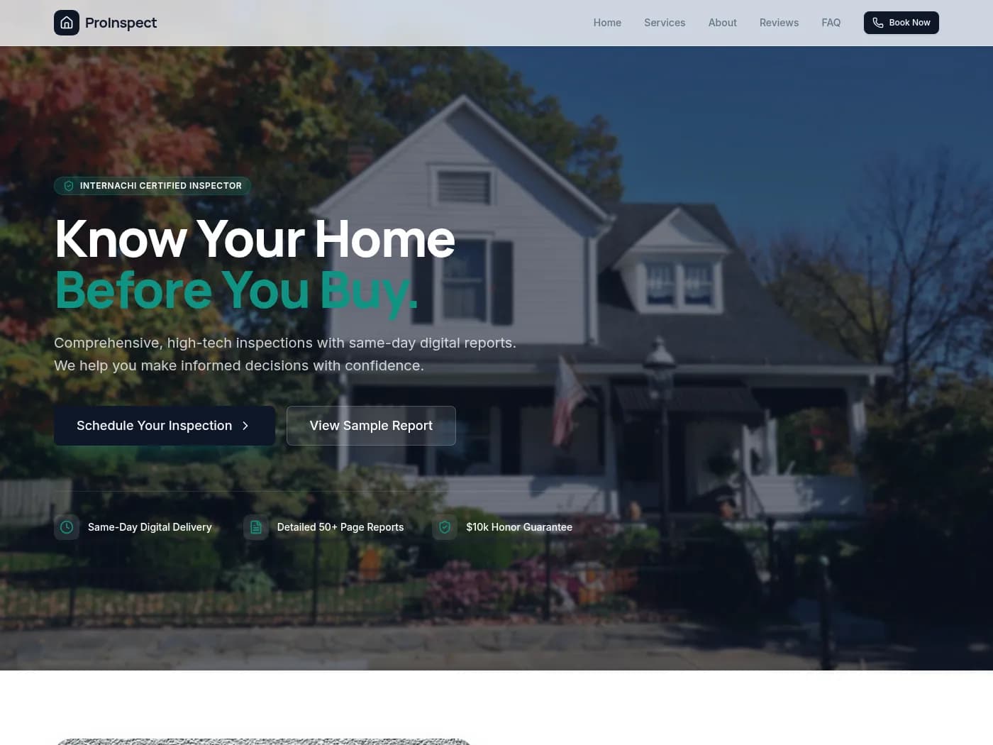 Home Inspector Site