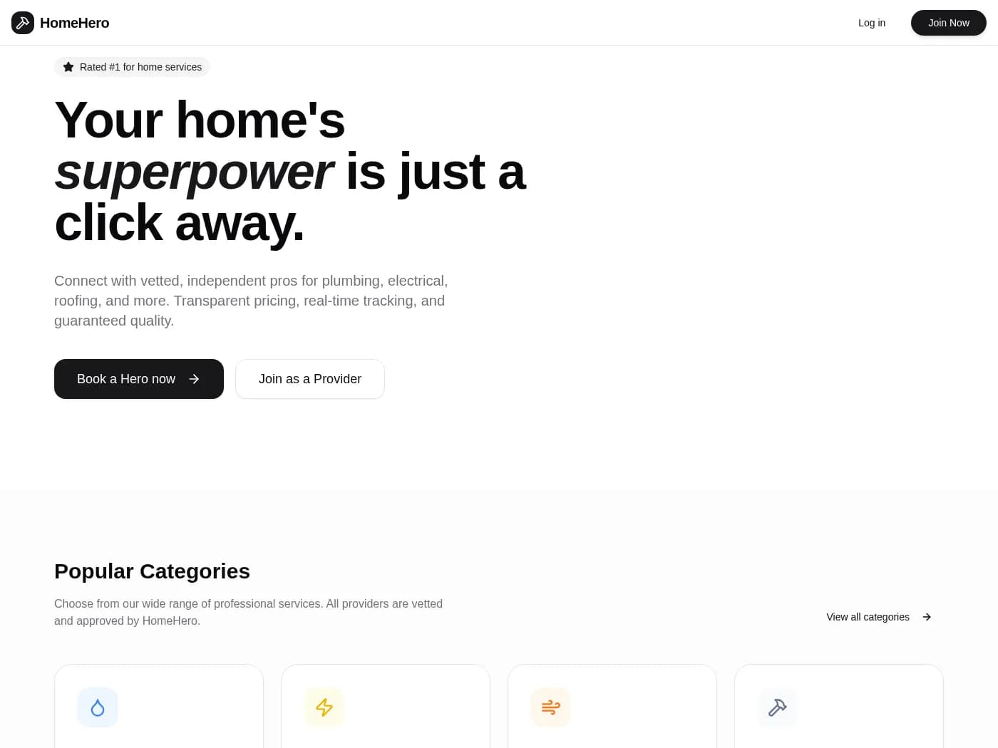HomeHero Marketplace