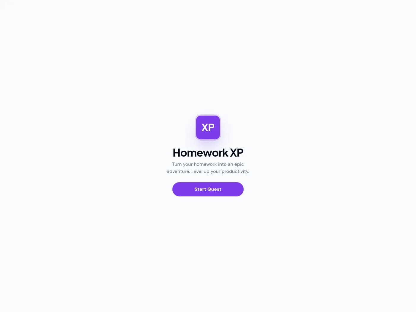Homework XP